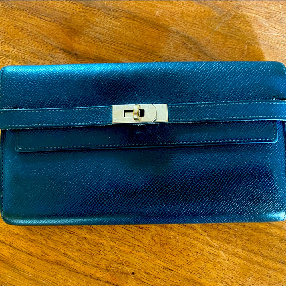 Hermes Kelly Classic Wallet - Gem